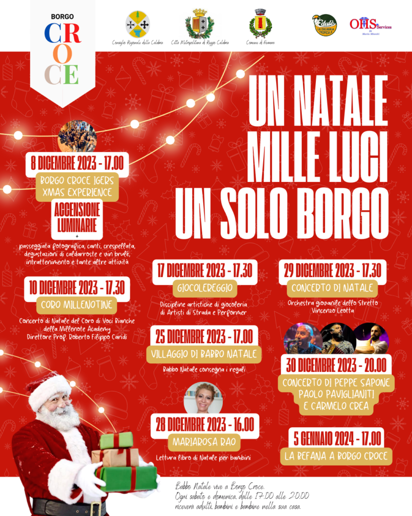 Borgo Croce, il paese dei murales che a Natale diventa incantevole ...