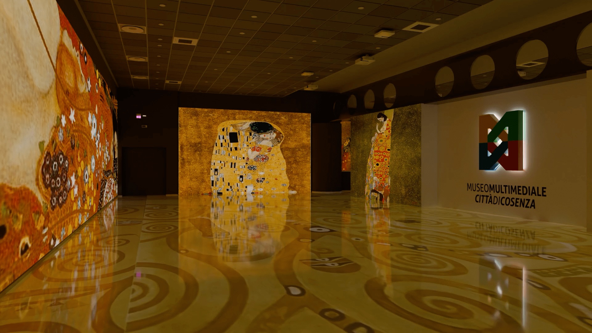 'Klimt: l’incanto dorato', la mostra al Museo Multimediale di Cosenza ...